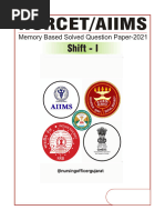 NHM MP CHO Previous Year Papers PDF | PDF | Vaccines | Fetus