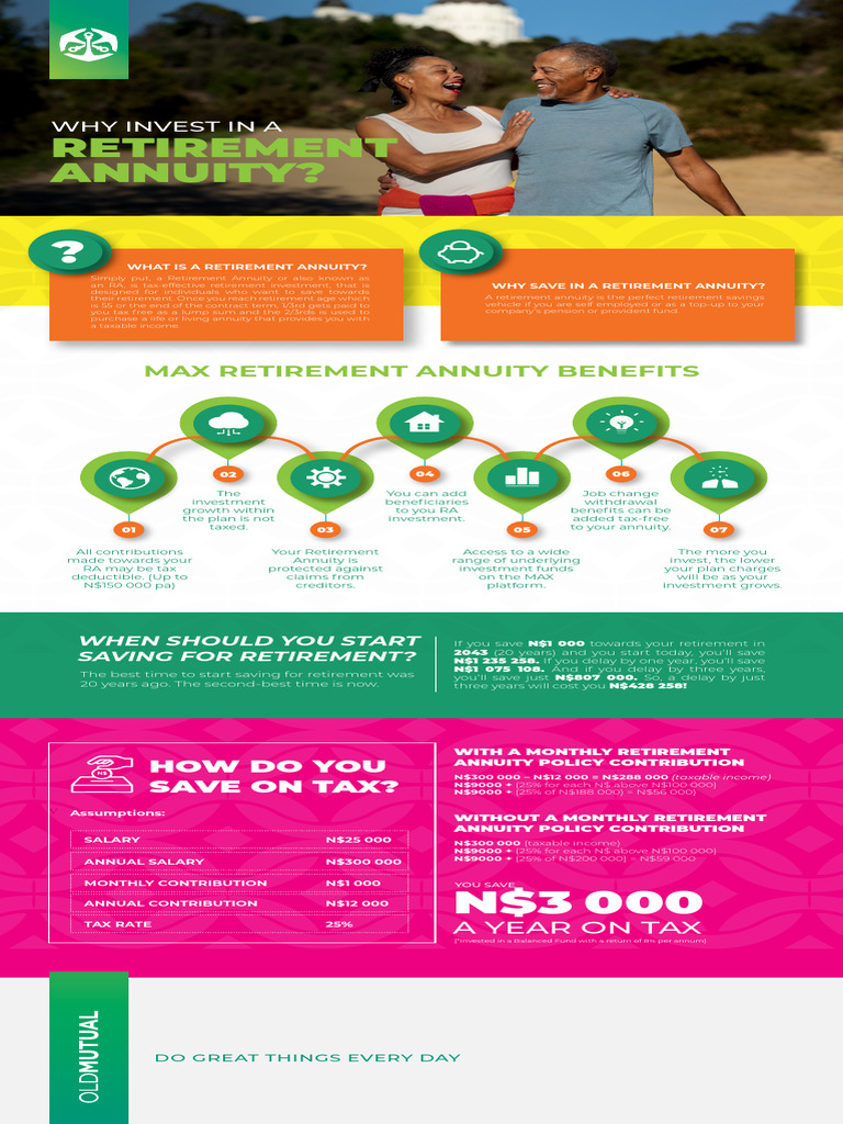 OM Retirement Annuity One Pager | PDF | Life Annuity | Retirement