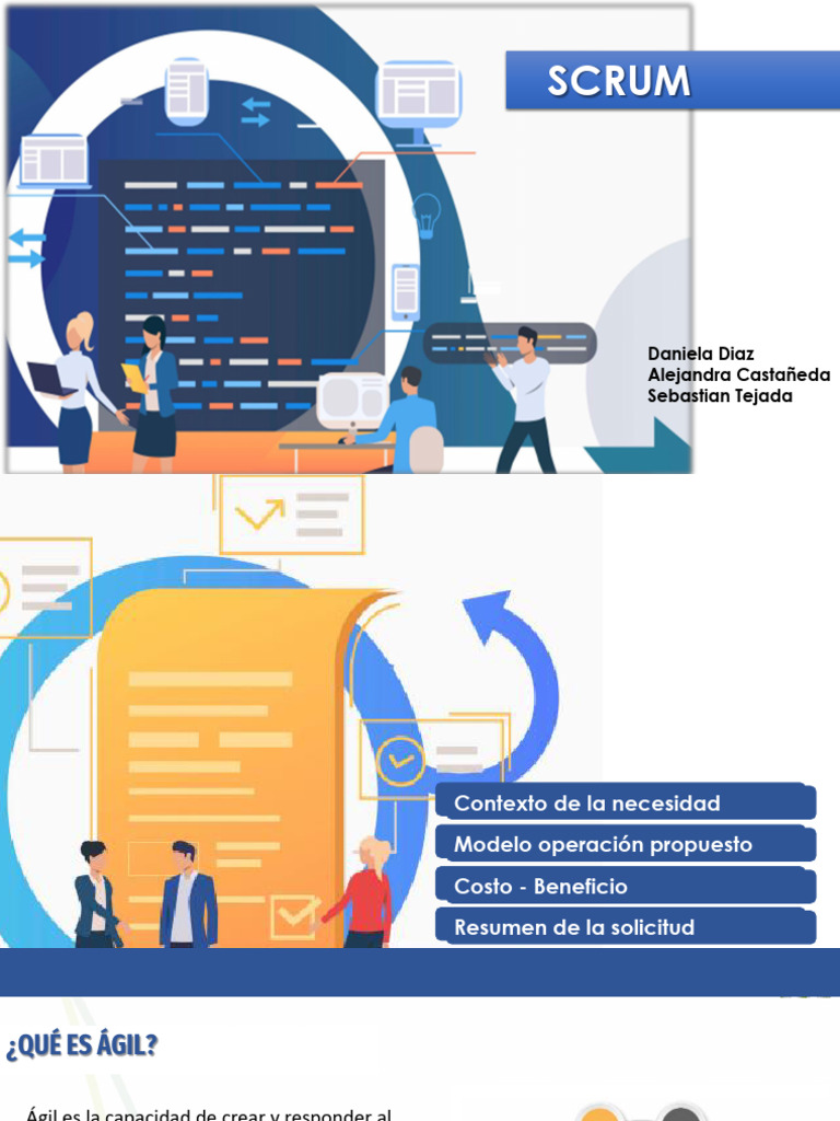 Presentación Scrum | PDF | Scrum (desarrollo de software) | Software