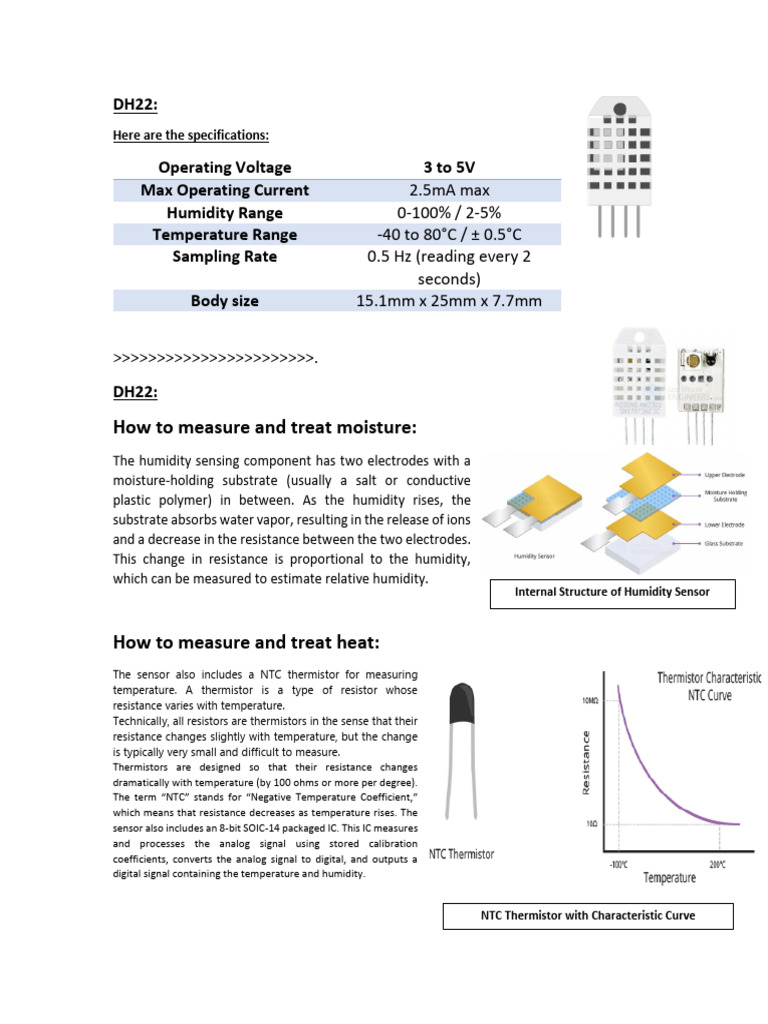 الحساسات | PDF | Electrical Resistance And Conductance | Sensor