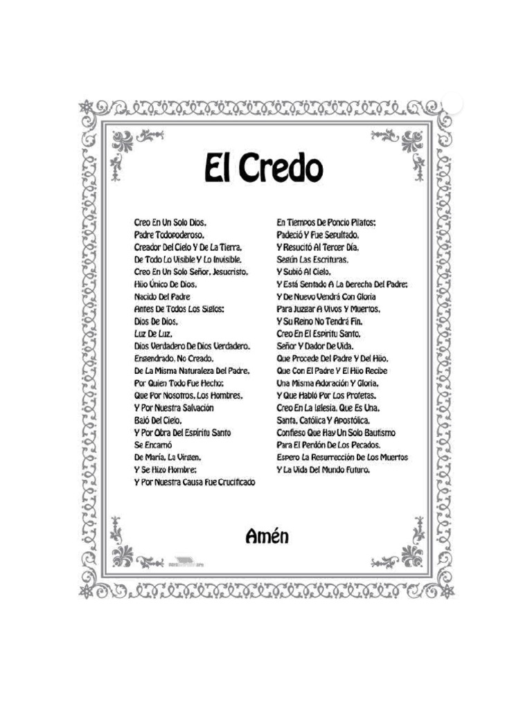 Credo para Ninos | PDF