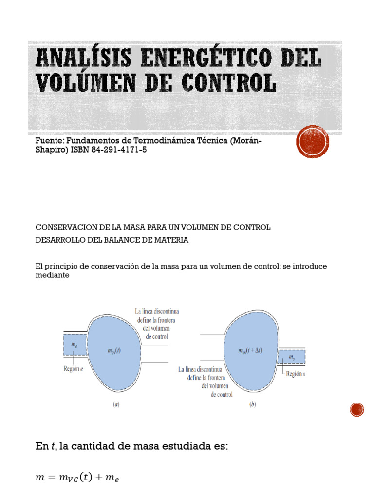 4.1 Power Analisis Energetico Del Volumen de Control | PDF | Boquilla ...