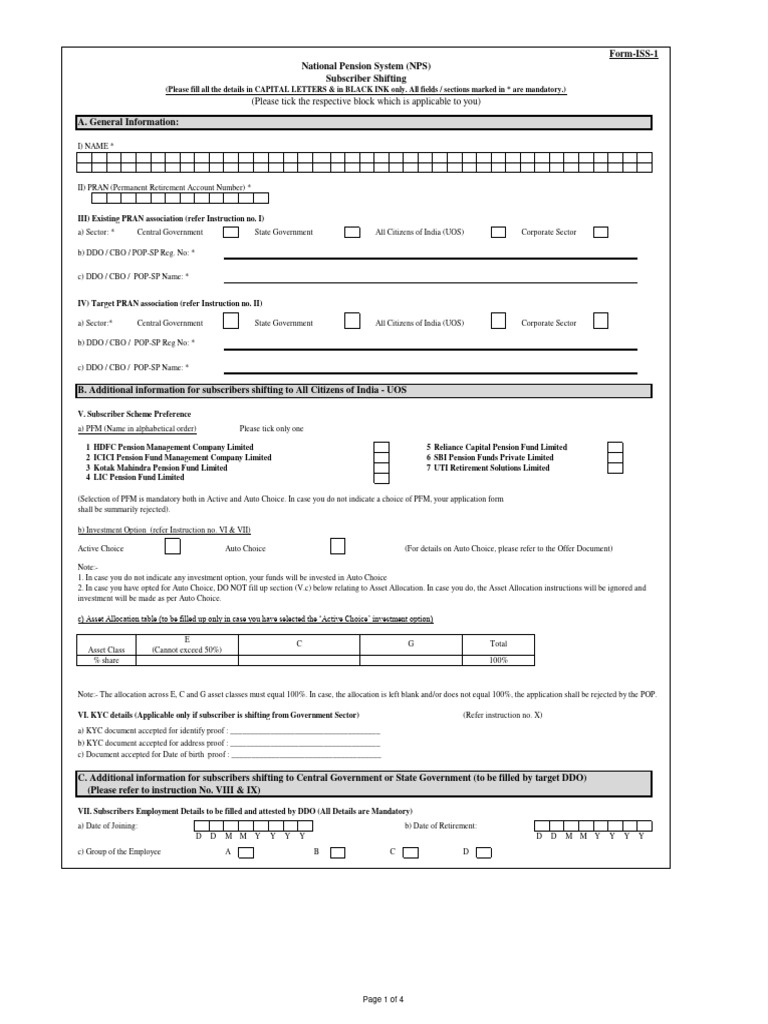 shifting form | PDF | Financial Services