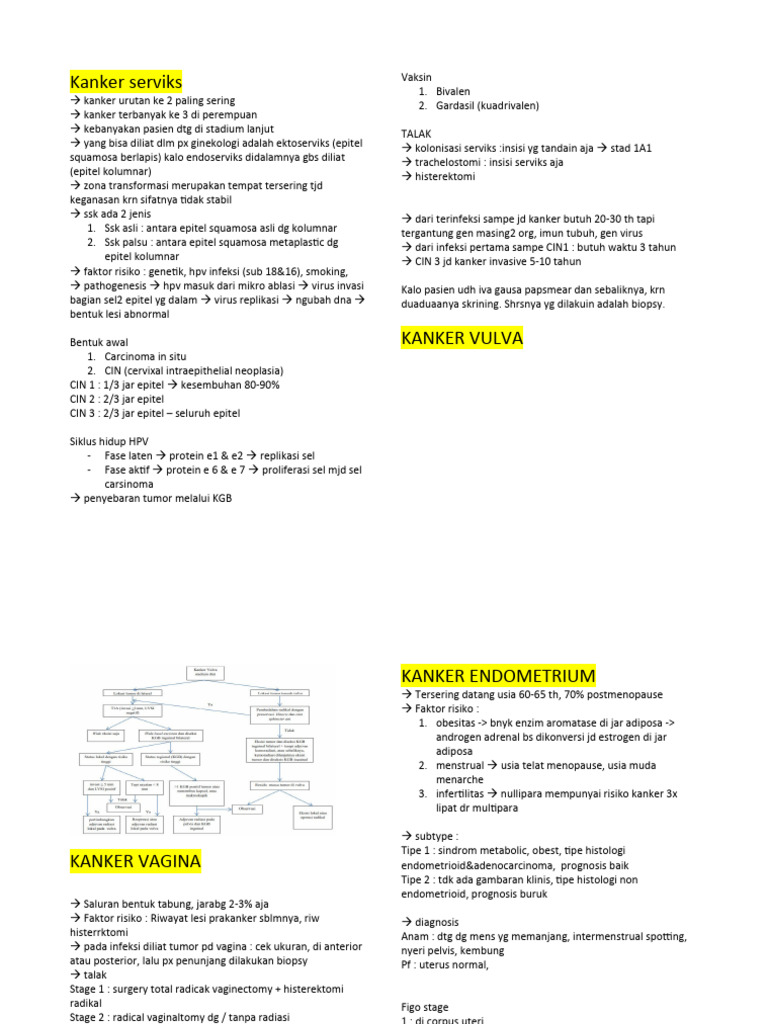 Keganasan Obgyn | PDF