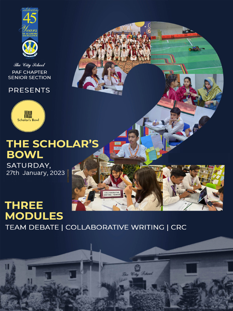 Scholar's Bowl 2.0: Event Overview | PDF | Human Communication