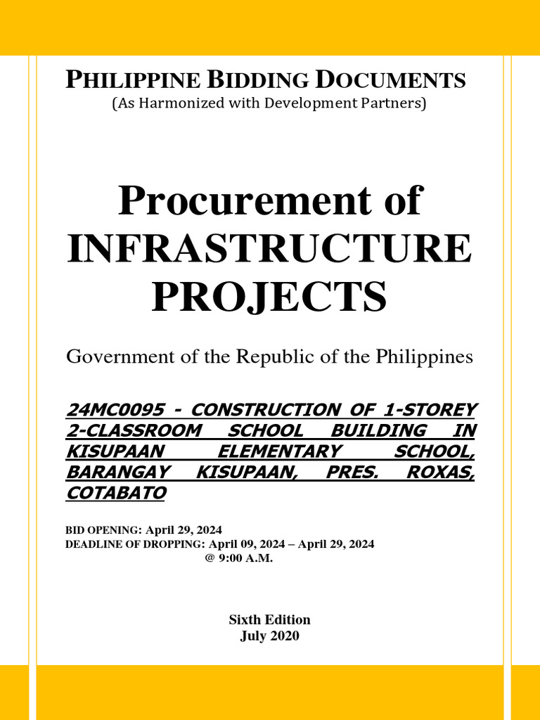 24MC0095 Bid Docs | PDF | Procurement