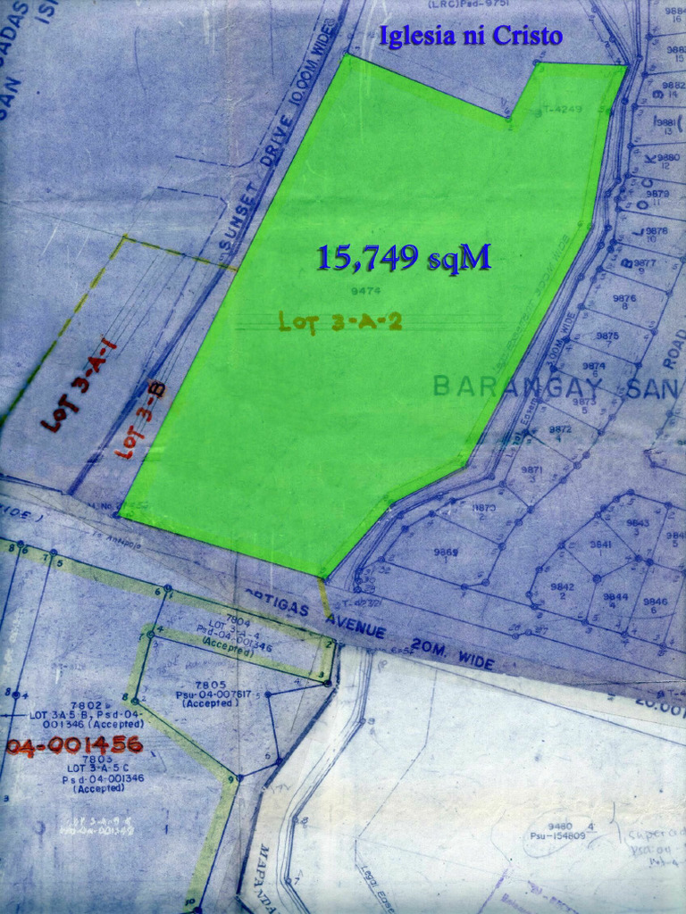 TCT No. 8672 (Maps & Plans) | PDF