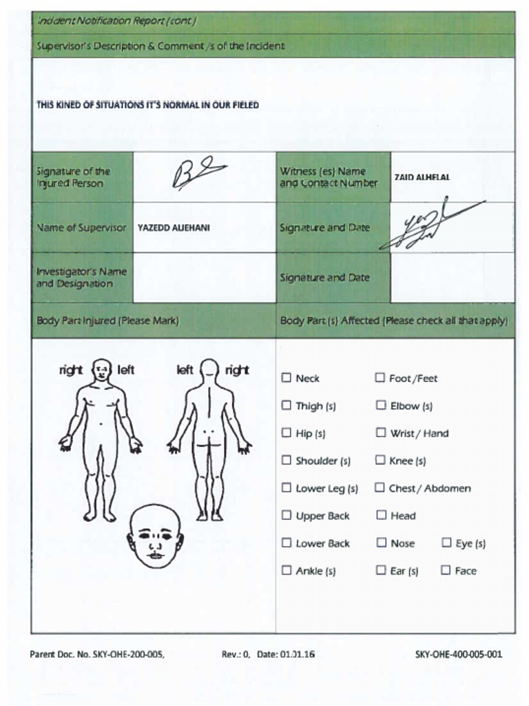 Ntification Report Sna | PDF