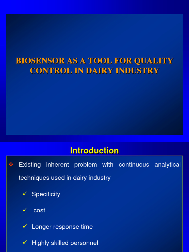 Biosensor | PDF | Biosensor | Biology