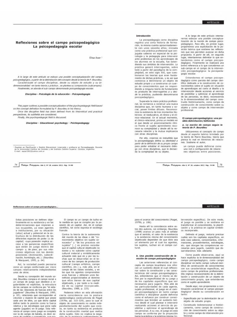 Dialogos Pedag 20 - 4 Prueba - PMD | PDF | Aprendizaje | Conocimiento