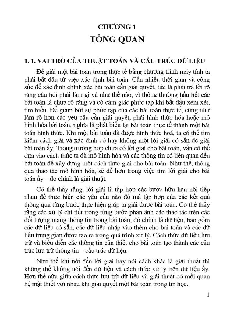 Giao Trinh Cau Truc Du Lieu Giai Thuat Version 2 | PDF Giao Trinh Cau Truc Du Lieu Giai Thuat Version 2 | PDF
