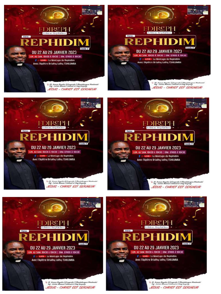 Affiche Edireph PDF | PDF