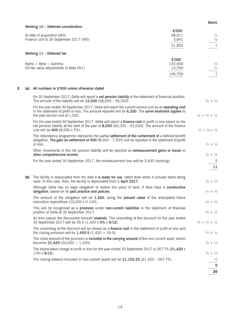 CPA Official IAS 19 Ans | PDF | International Financial Reporting ...