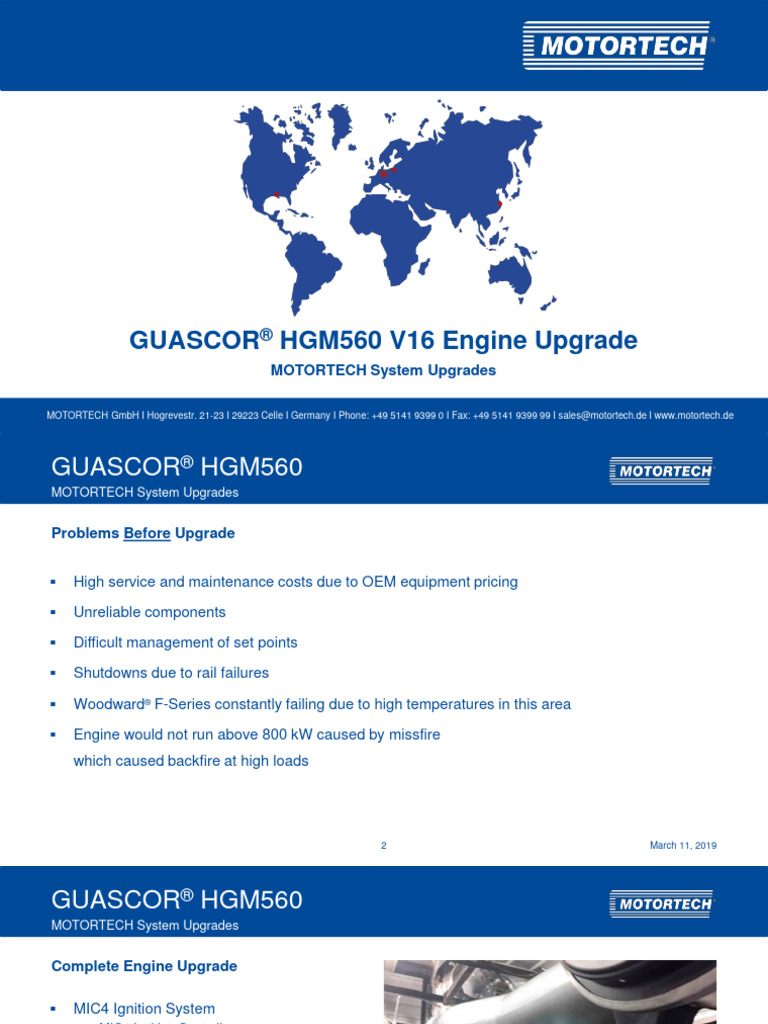 MOTORTECH-Presentation-Upgrade-GUASCOR-HGM560-EN-2019-03 | PDF ...