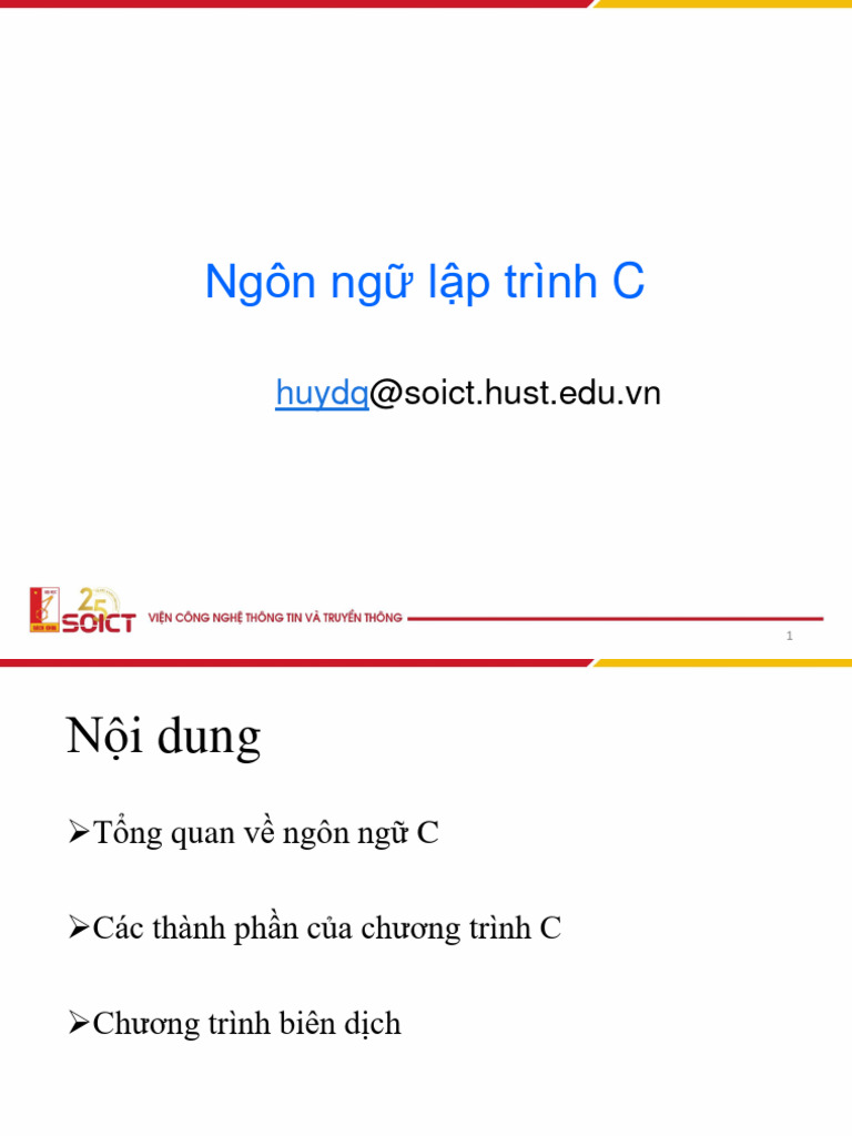 CLang Lect02 2023 | PDF