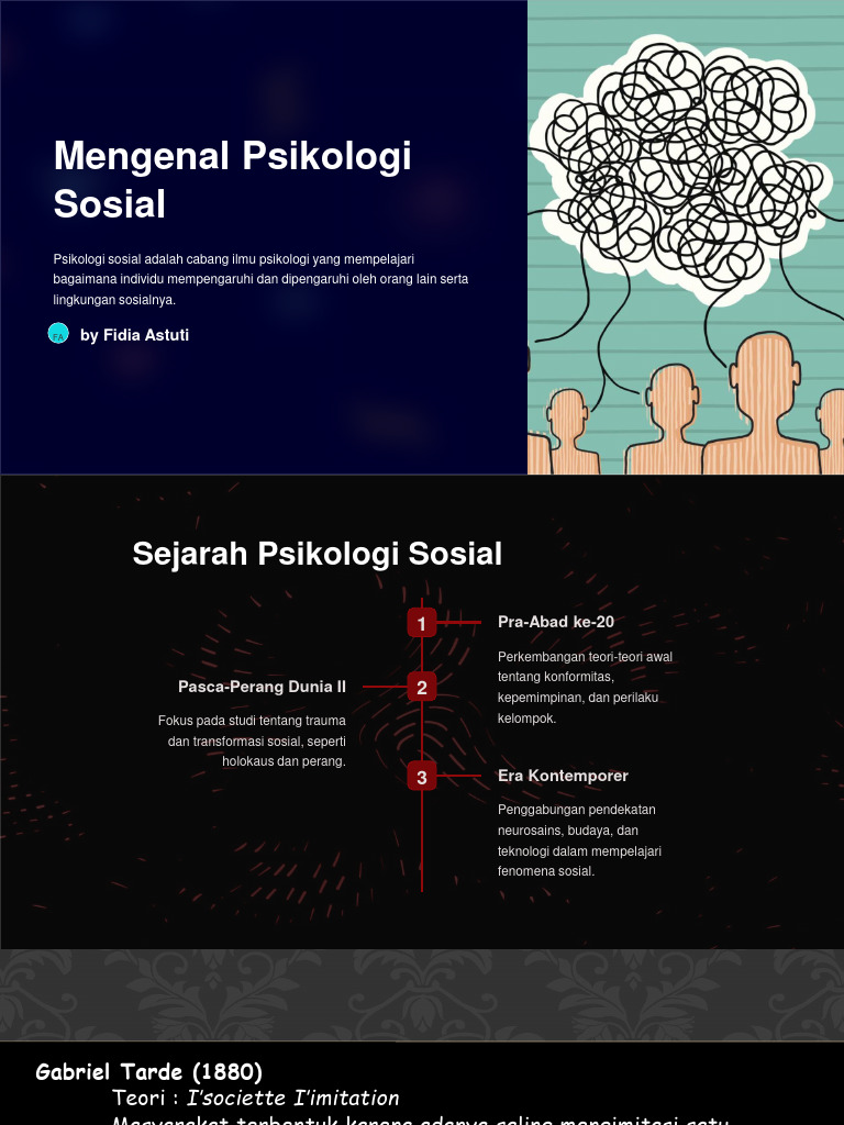 Sejarah dan Teori Psikologi Sosial | PDF