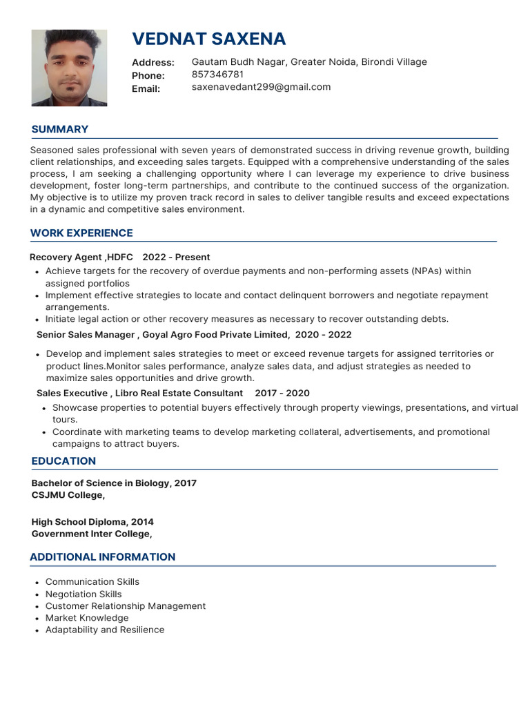 Vedant Saxena | PDF | Business