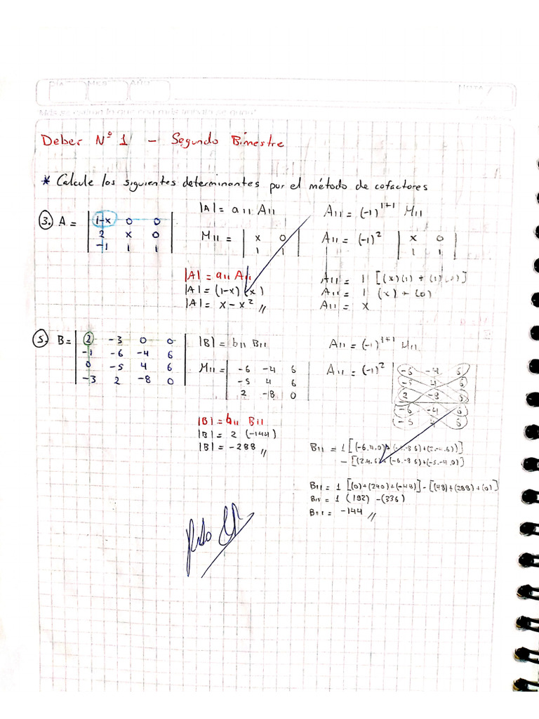 Keneth Chicaiza - Deberes 2° bimestre ALGEBRA | PDF