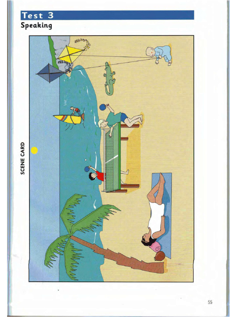 STARTERS 4 - Test 3 - S | PDF