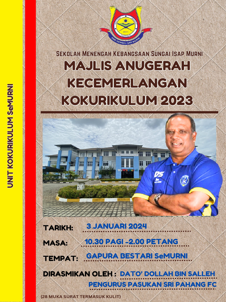 Majlis Anugerah Kecemerlangan Kokurikulum | PDF Majlis Anugerah Kecemerlangan Kokurikulum | PDF