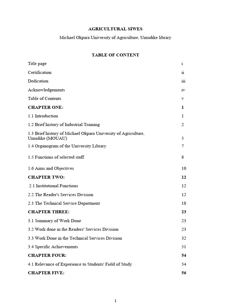 SIWES Guide for Library Students | PDF | Libraries | Digital Library