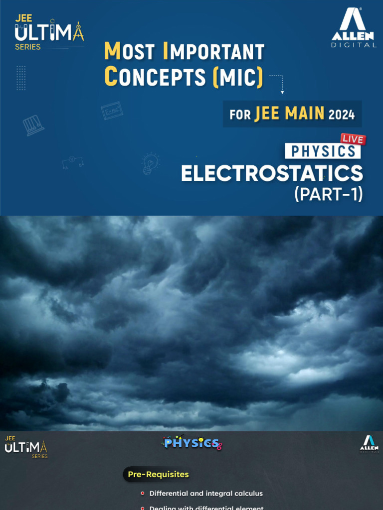 Electrostatics Part 1 Pdf Electrostatics Electricity
