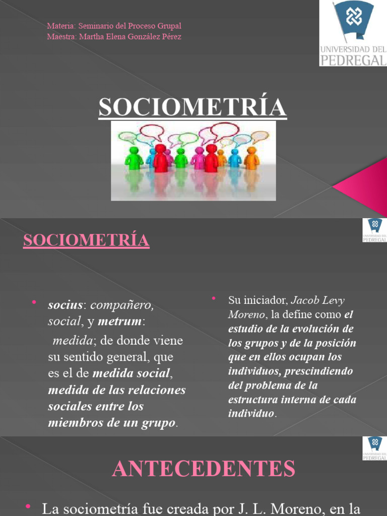 Introducción a la Sociometría | PDF | Educación en artes liberales ...