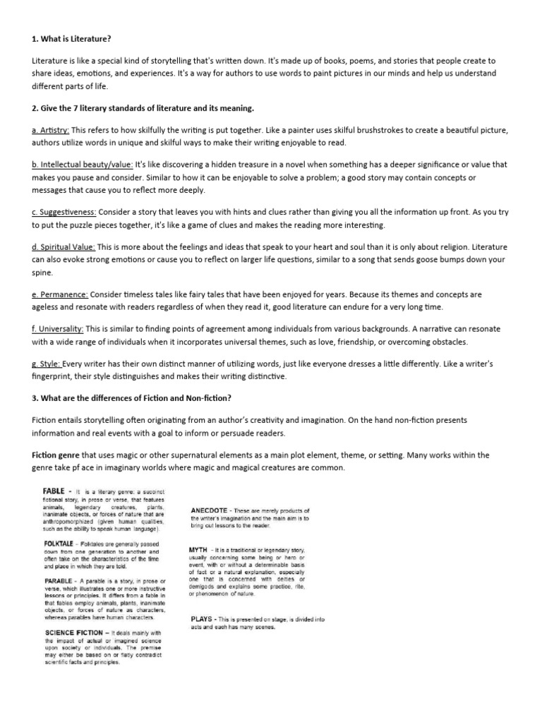 Reading Assignment 1 | PDF | Non Fiction | Writers