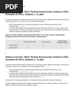 Zadania Maturalne Z Chemii - BiologHelp | PDF