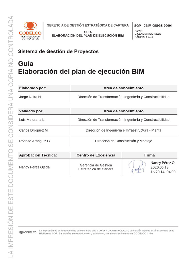 SGP 10bim Guigs 00001 | PDF | Modelado de información de construcción ...