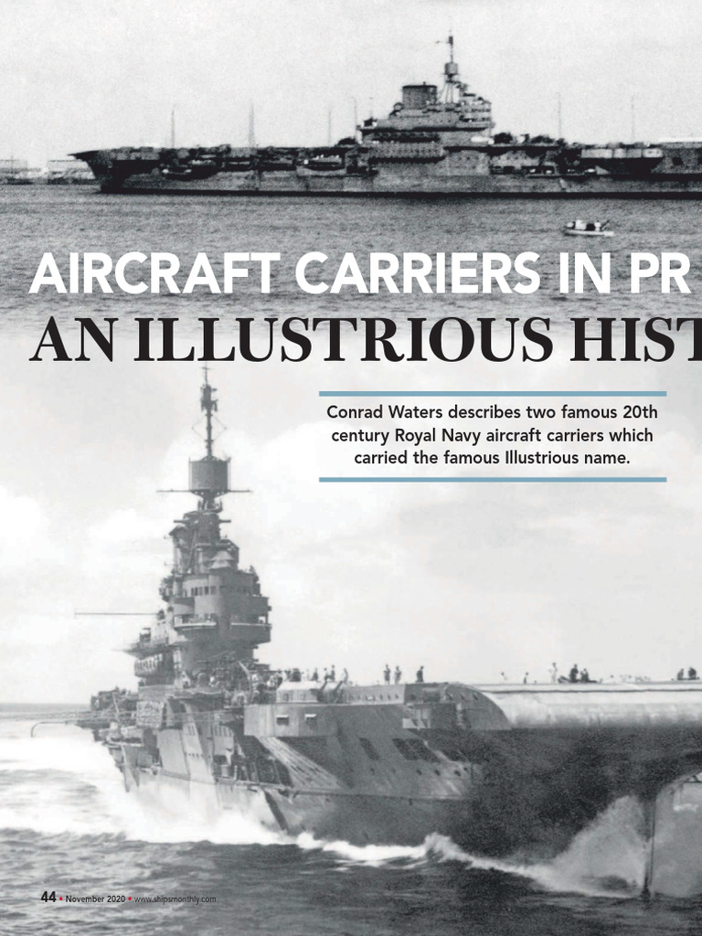 Aircraft Carriers - An Illustrious History | PDF | Aircraft Carrier ...