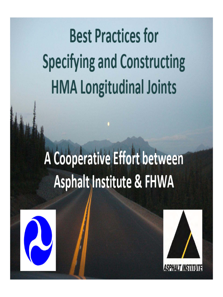 Longitudinal Joint Workshop Slides 3 2017 1 | PDF | Density | Road Surface