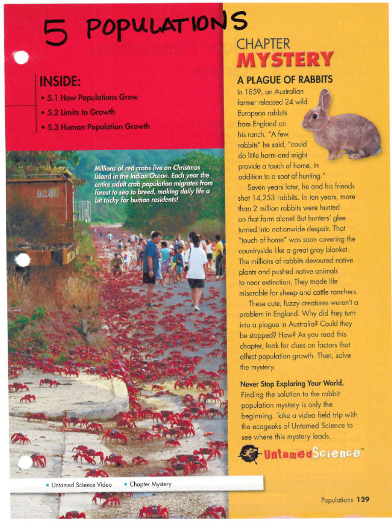 Chapter 5 Populationsmillerlevine | PDF