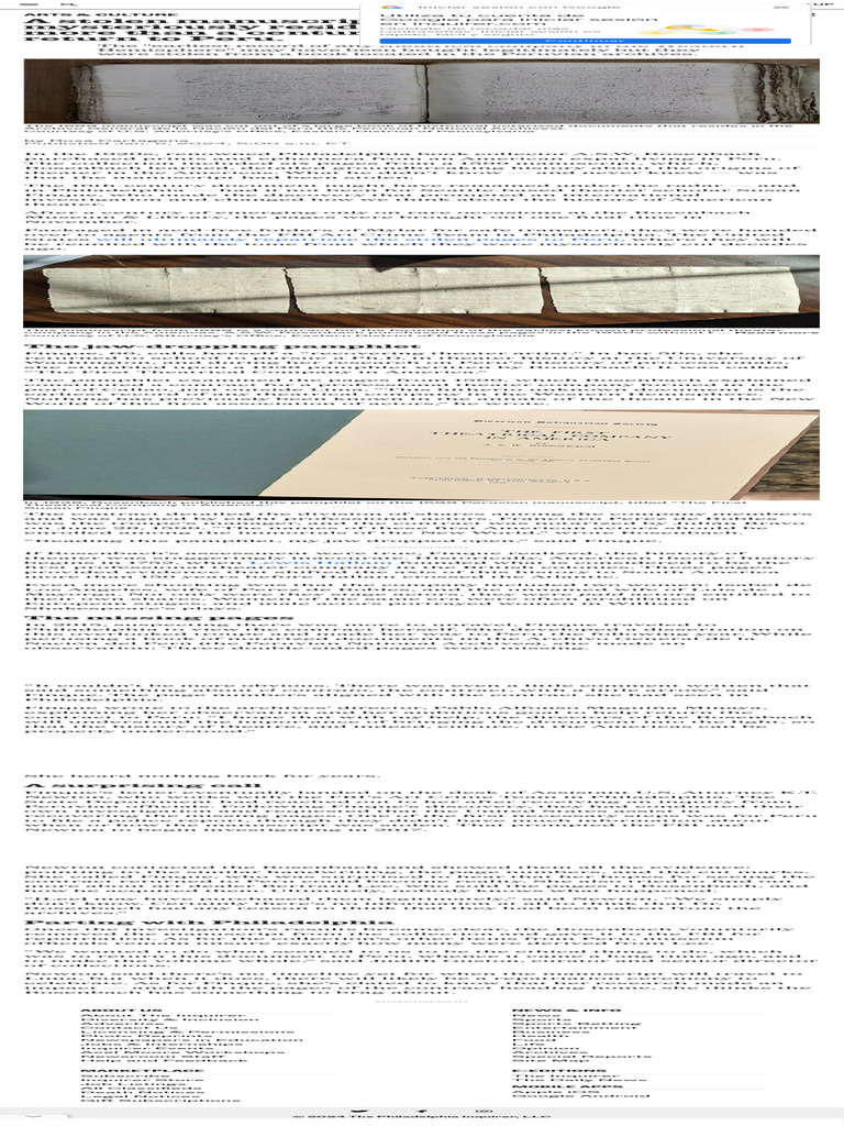 The Rosenbach Is Returning Pages of A 16th Century Manuscript Stolen A ...
