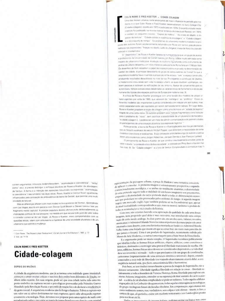 Nesbitt - Rowe Cidade Colagem | PDF