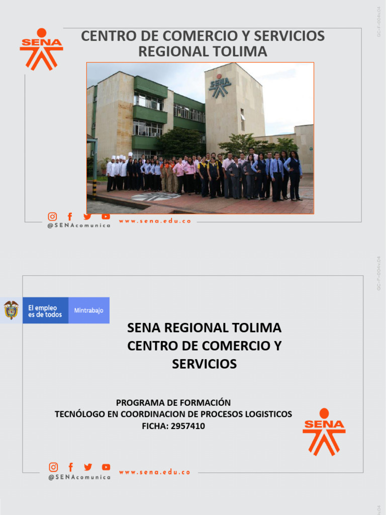 Doc. de Apoyo Actividad - Programa y Proyecto de Formacion | PDF | Logística | Aprendizaje