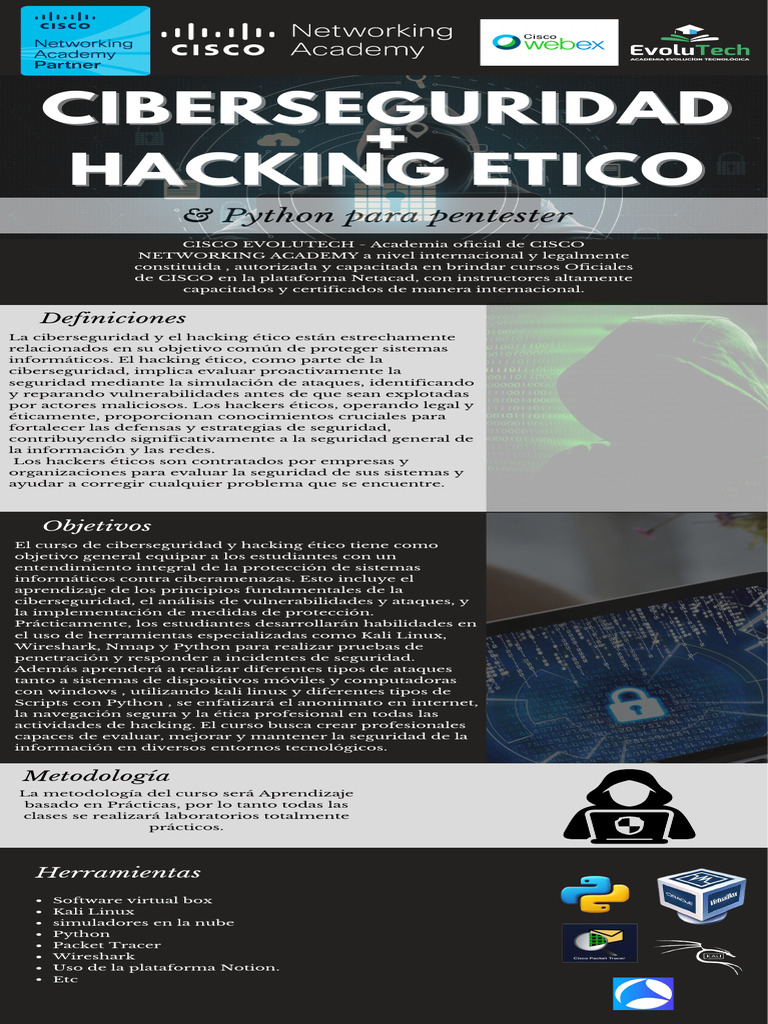 Ciberseguridad & Hacking Etico | PDF | La seguridad informática | Seguridad