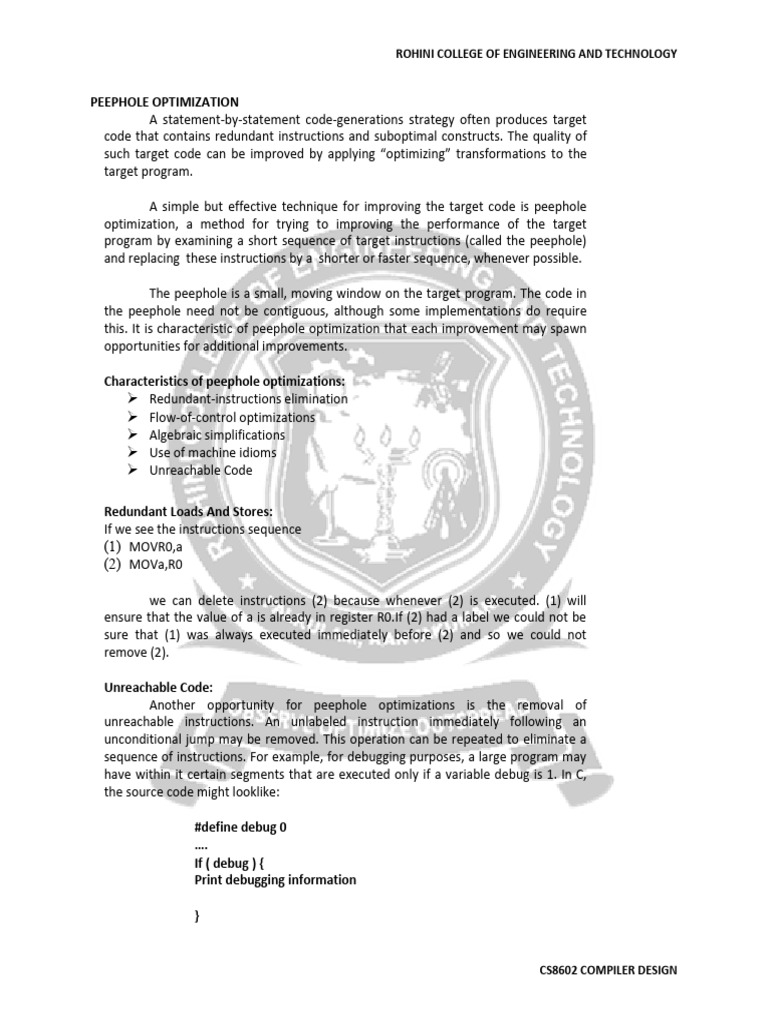 Rohini 12385088871 | Download Free PDF | Program Optimization | Debugging