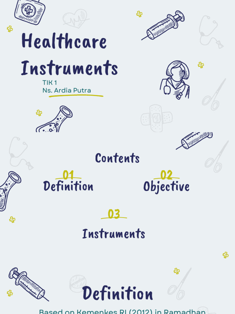 Healthcare Instrument 2 | PDF | Intravenous Therapy | Medical Specialties