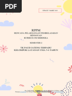 Tema Subtema PAUD Kurikulum Merdeka | PDF