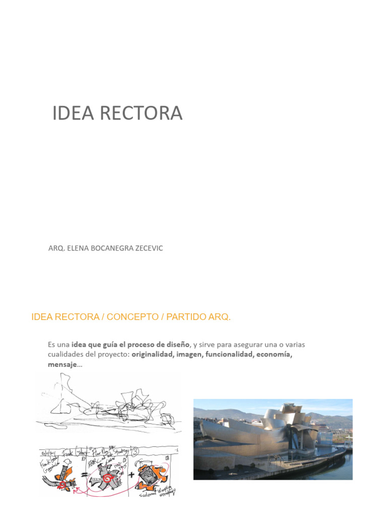 Idea Rectora | PDF | Zonificación | Diseño