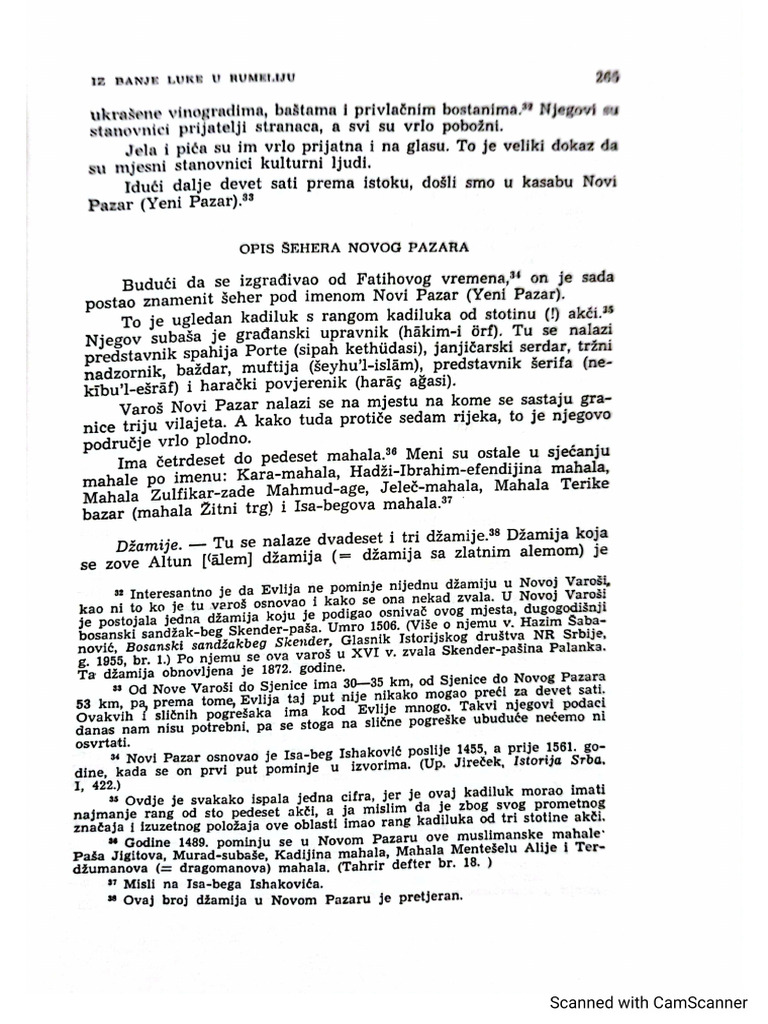 Evlija Celebi, Novi Pazar | PDF