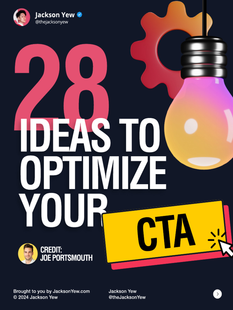 28 Ideas to Optimise Your CTA | PDF | Human Communication
