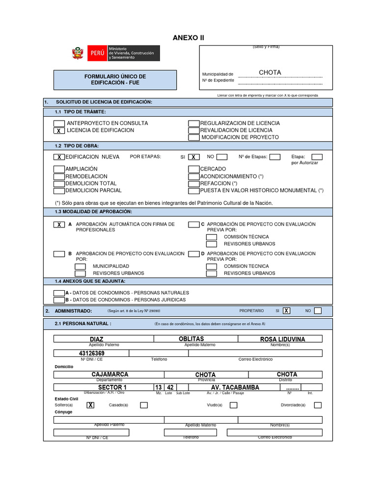 II - FUE (1) | PDF | Documento de identidad | Propiedad