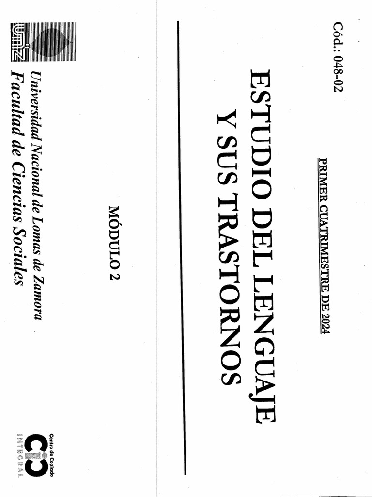 Est Lenguaje y Tras - Mod2 - 075204 | PDF