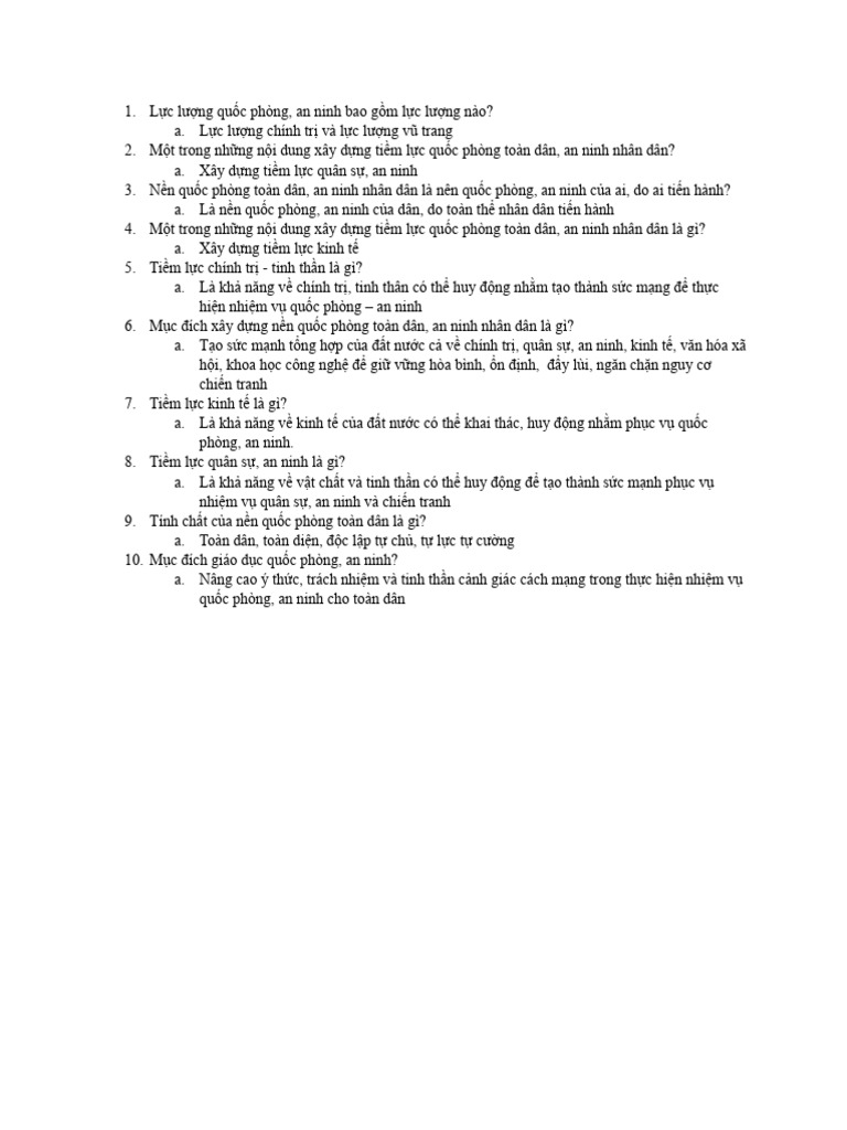 Đáp Án Bài 3 ANQP | PDF