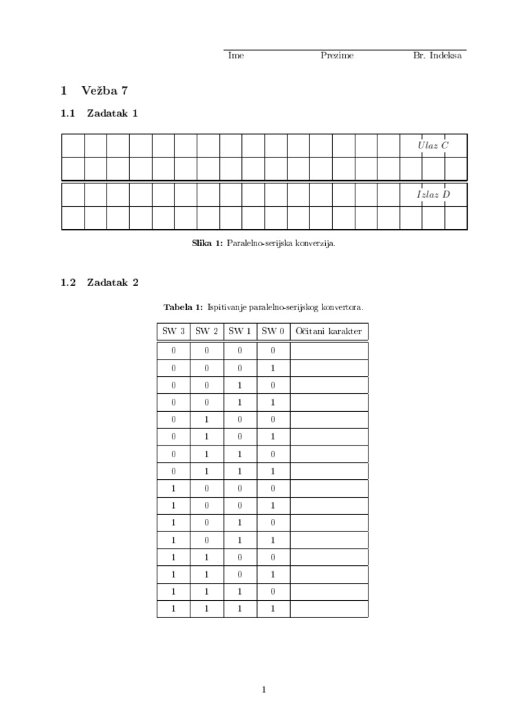 Vezba 7 Prirucnik | PDF