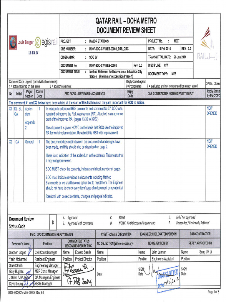 M007 Soq Civ Mes 00008 - Rev3.0 | PDF | Surveying
