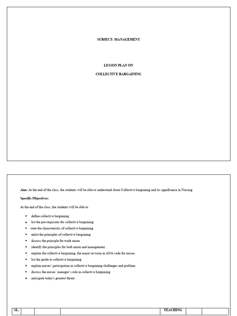 Collective Bargaining | PDF | Collective Bargaining | Trade Union