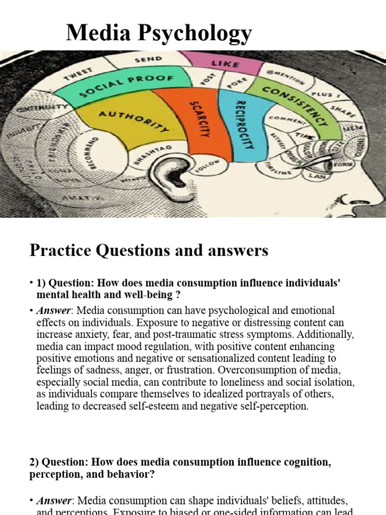 Media Psychology | PDF | Psychology | Stereotypes